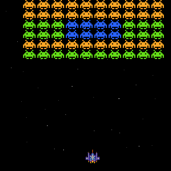 Space Invaders Demo by DRACULA_1489