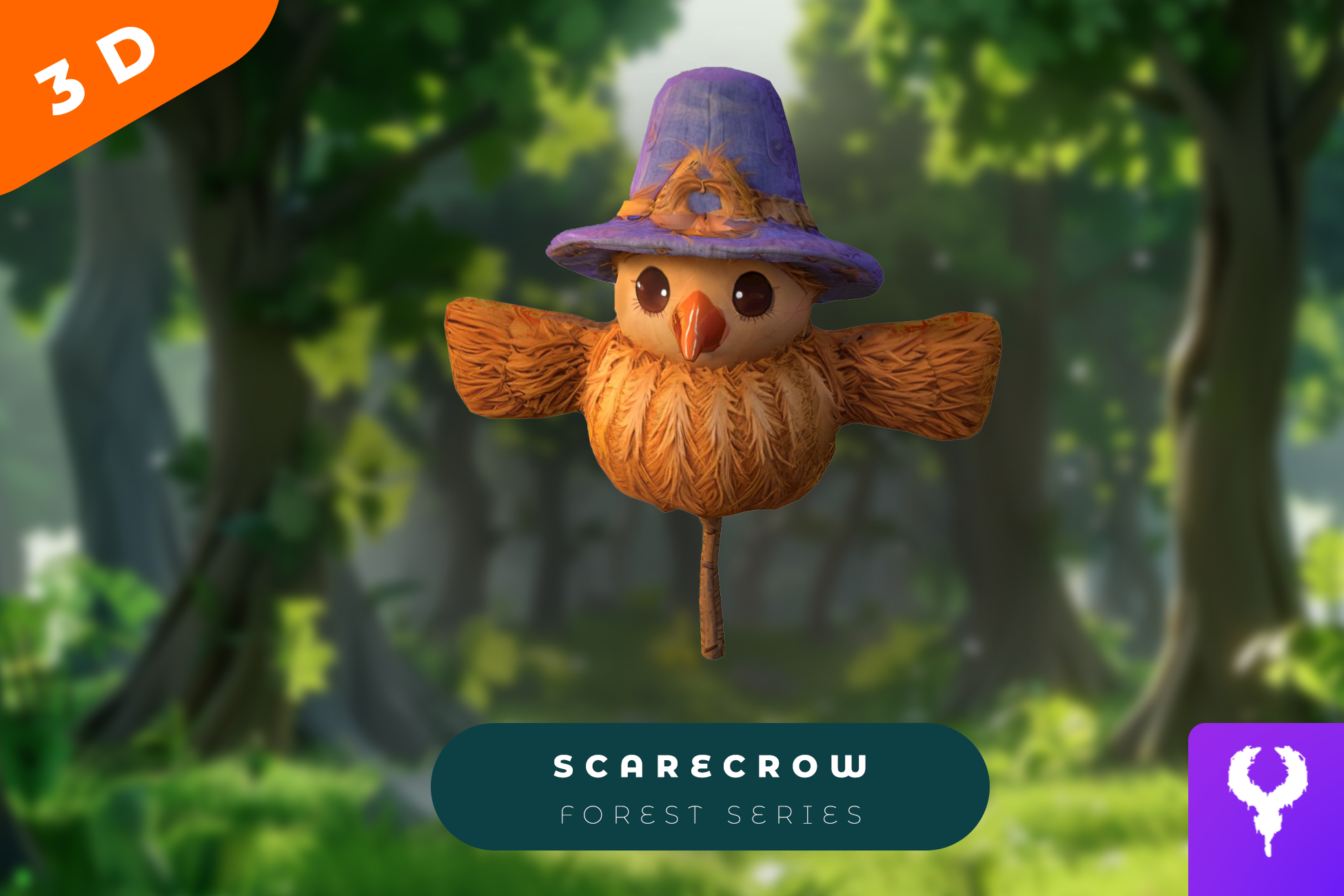 Forest Scarecrow by golemkin