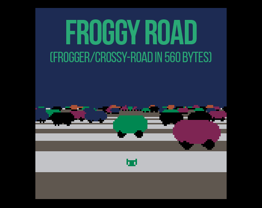 Froggy Road by 2DArray
