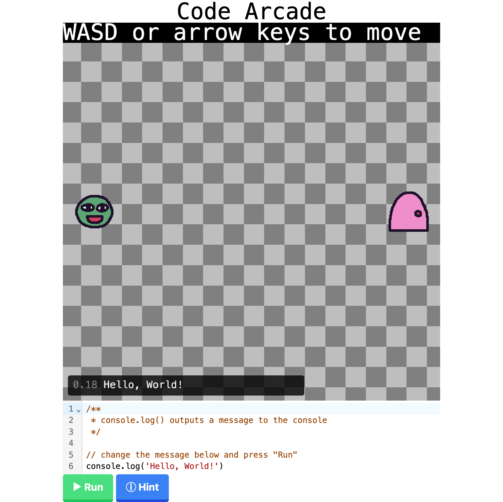v1.2.3 - Code Arcade by remarkablegames