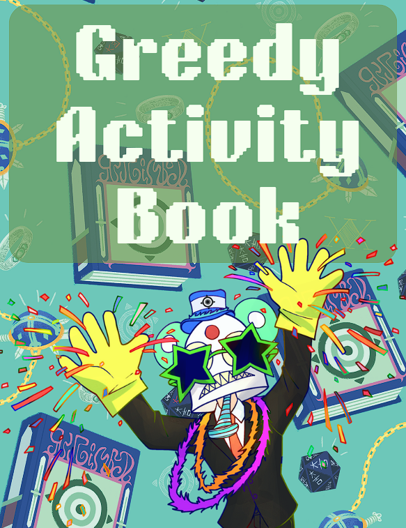 Greedy Activity Book by Snark