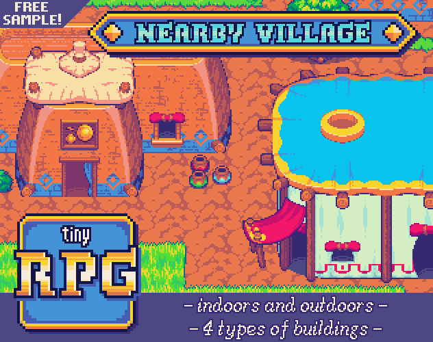 Tiny RPG - Nearby Village by tiopalada