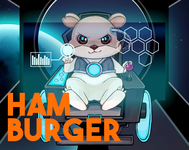 Ham Burger - Tiny Library CCG Jam by wym_lawson for Tiny Library: CCG Jam #2 (SciFi NPC) - itch.io
