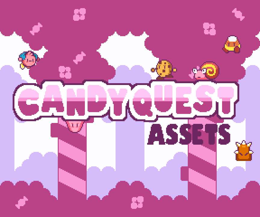 Candy Quest Assets by Alb_pixel Store