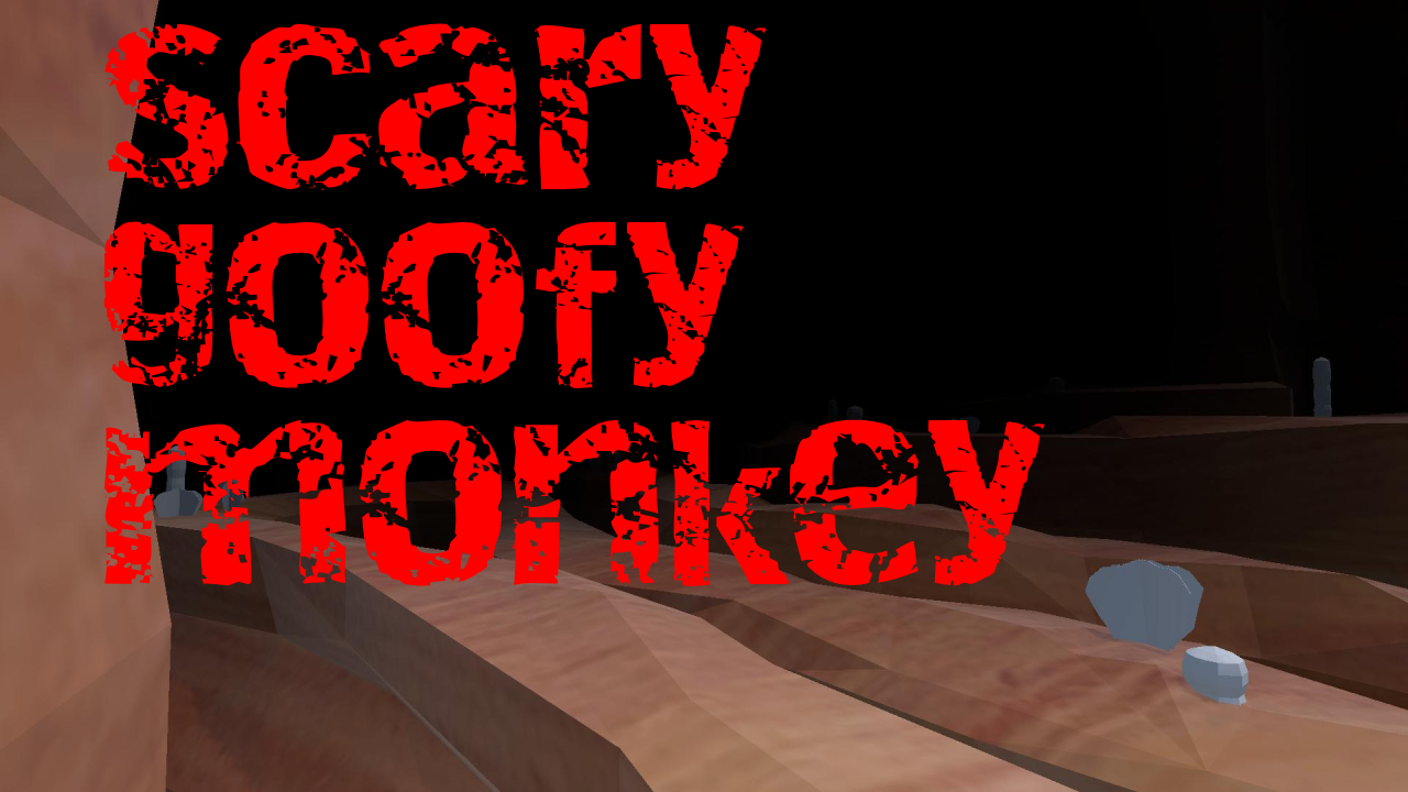 scary goofy monkey horror VR by mankez