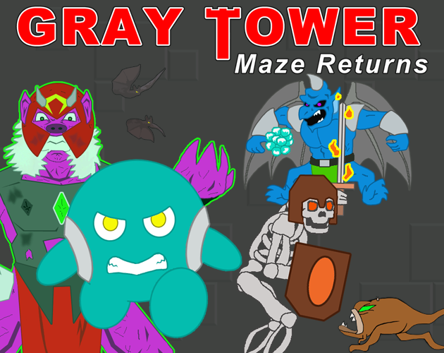 Gray Tower Maze Returns by mcolverdesigns
