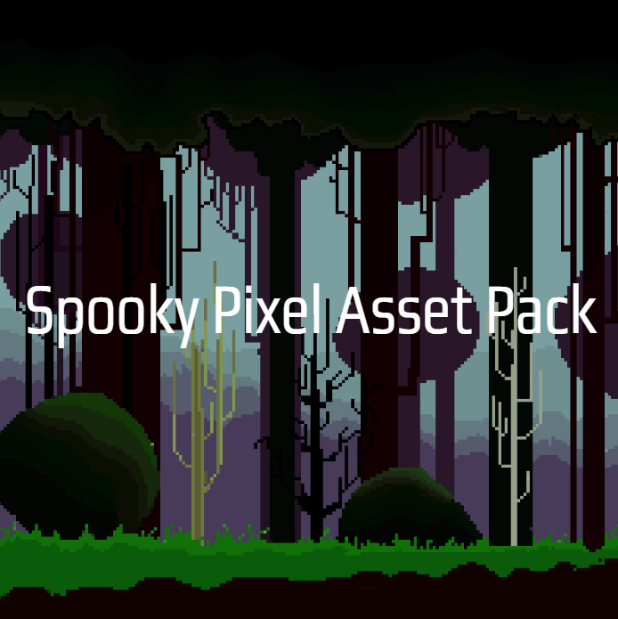 Spooky Pixel Art Pack by Jaimee Gungiah