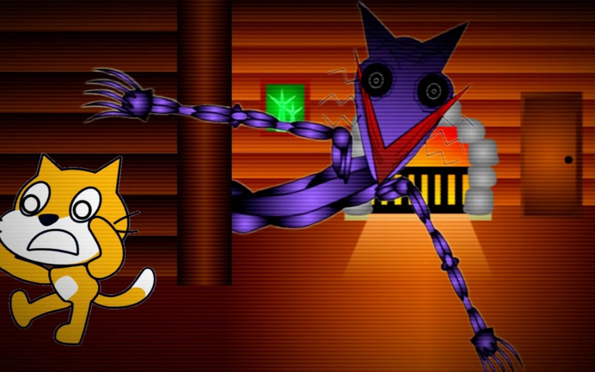 Cozy cabin (horror game) by ggy cool