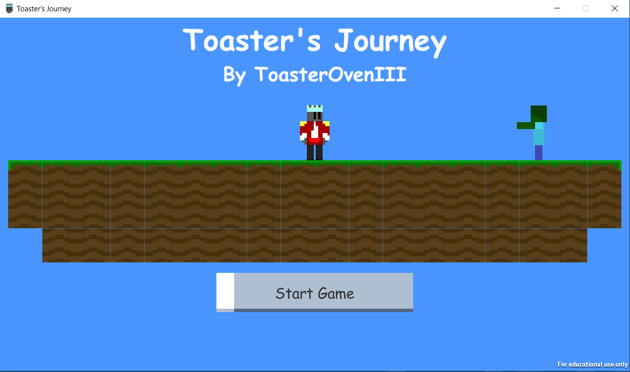 Toaster's Journey by CAT_South_Gaming
