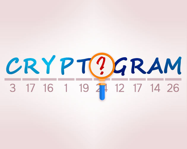 Cryptogram Word Puzzle by quinoazephyr