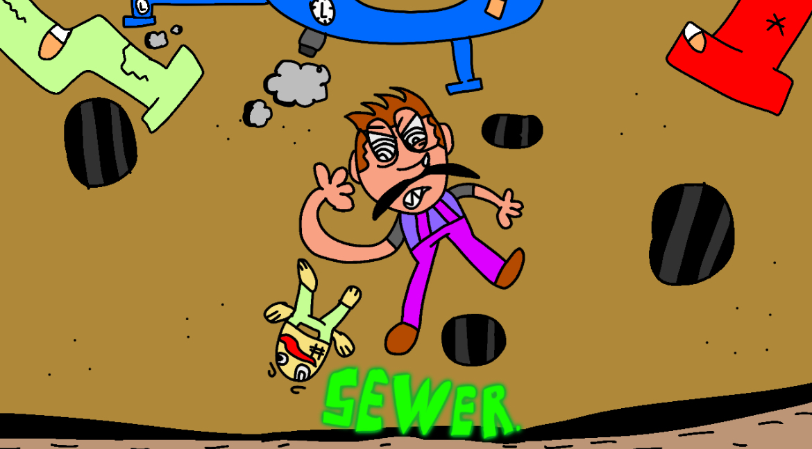 SEWER. by ObsernMarioBros