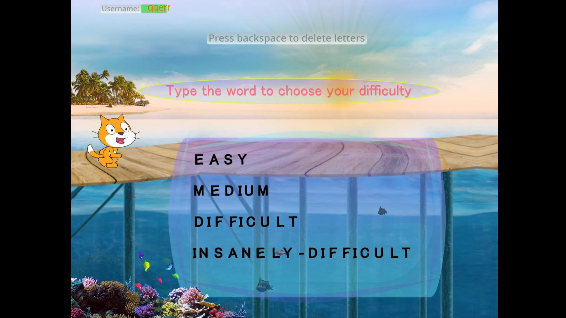 Scratch cat's Deep Dive TYPING EXPEDITION by Hyper-Cryptical