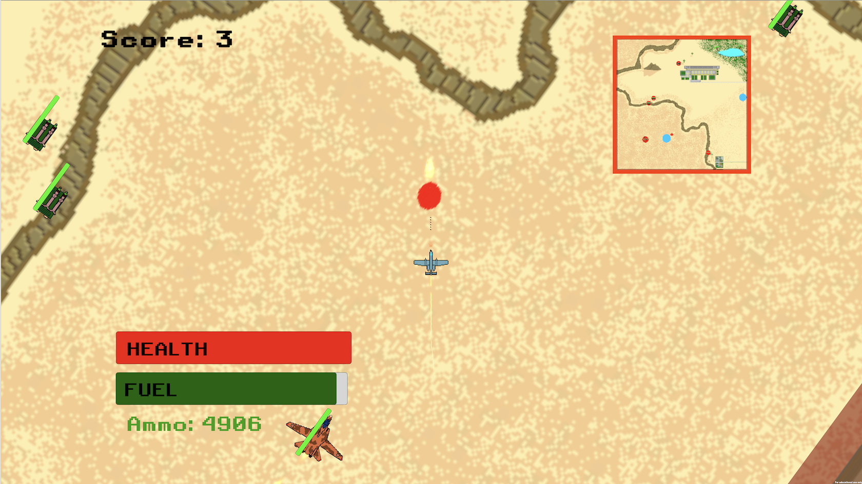 Ground Attack 1991 by Natick High School Games