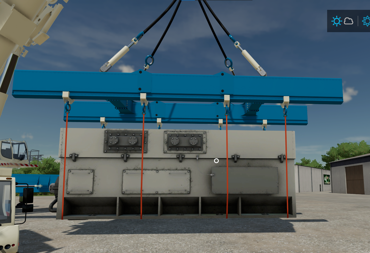 FS22 Adjustable Spreader Bar v1.1.0.0 by Critical Lift and Transport ...