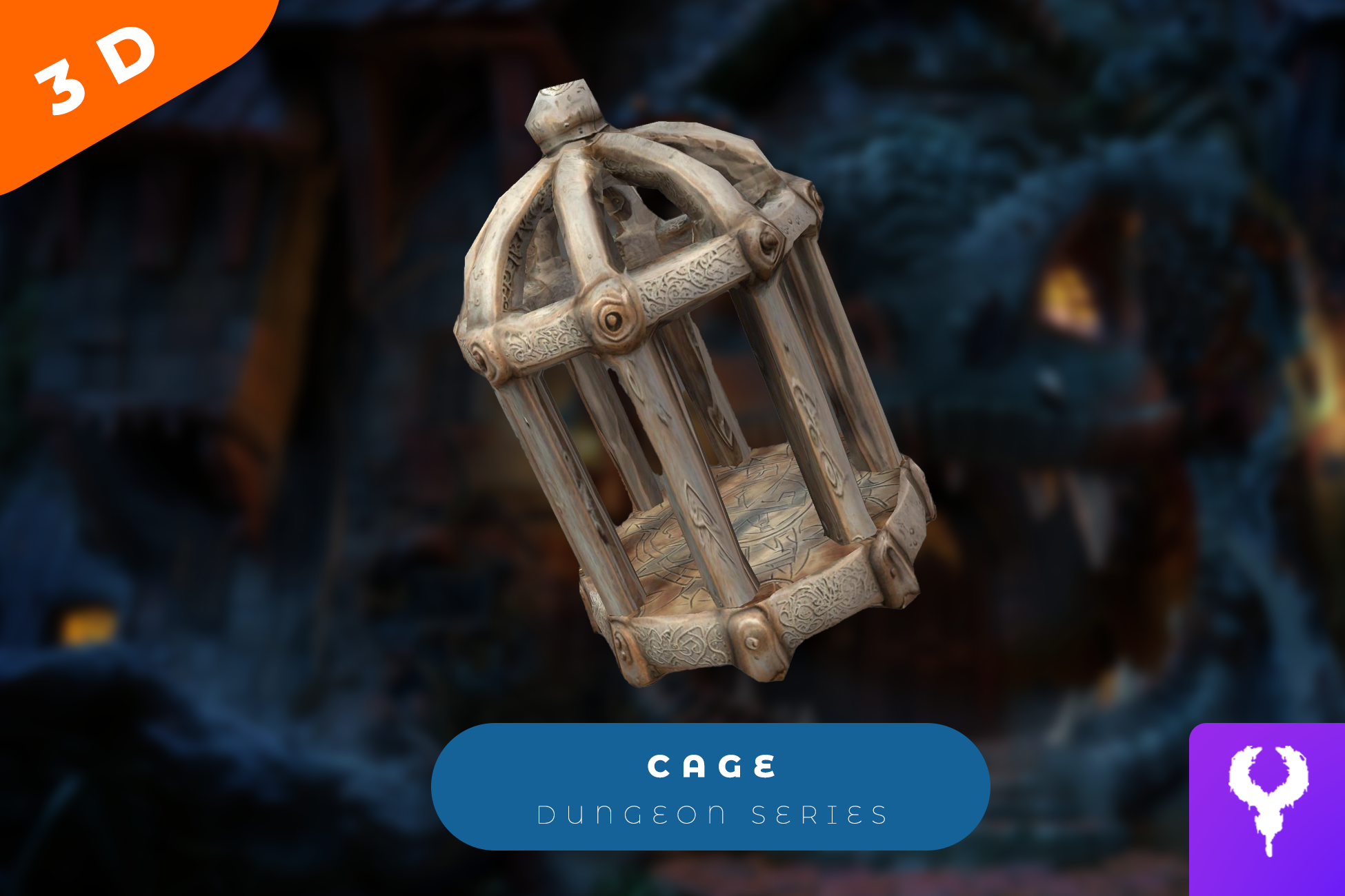 Dungeon Cage by golemkin