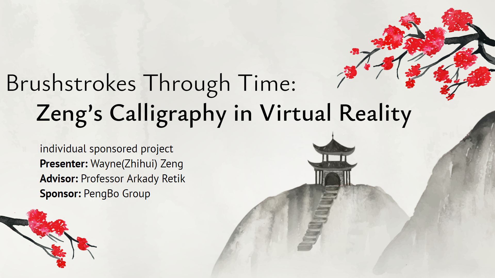 Brushstrokes Through Time: Zeng’s Calligraphy in Virtual Reality by ...