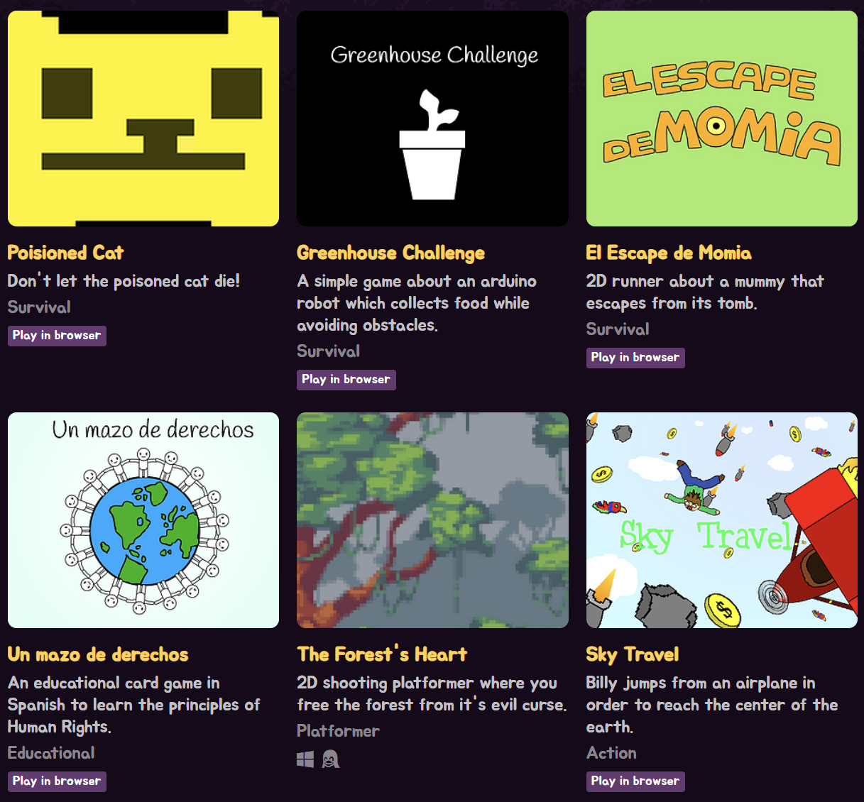 My Scratch Projects - itch.io