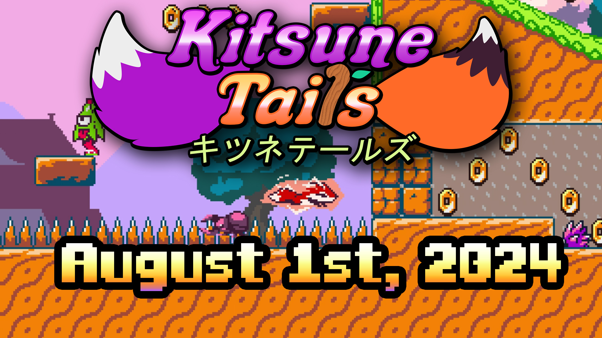 Kitsune Tails is coming August 1st, 2024! - itch.io