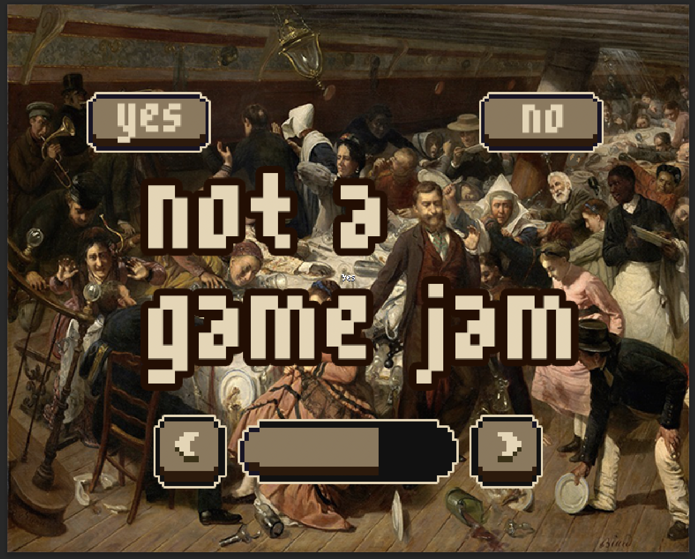 "Not a Game" Jam - itch.io