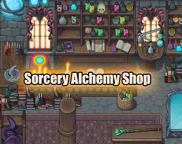 Sorcery Alchemy tilesheet by WinLu