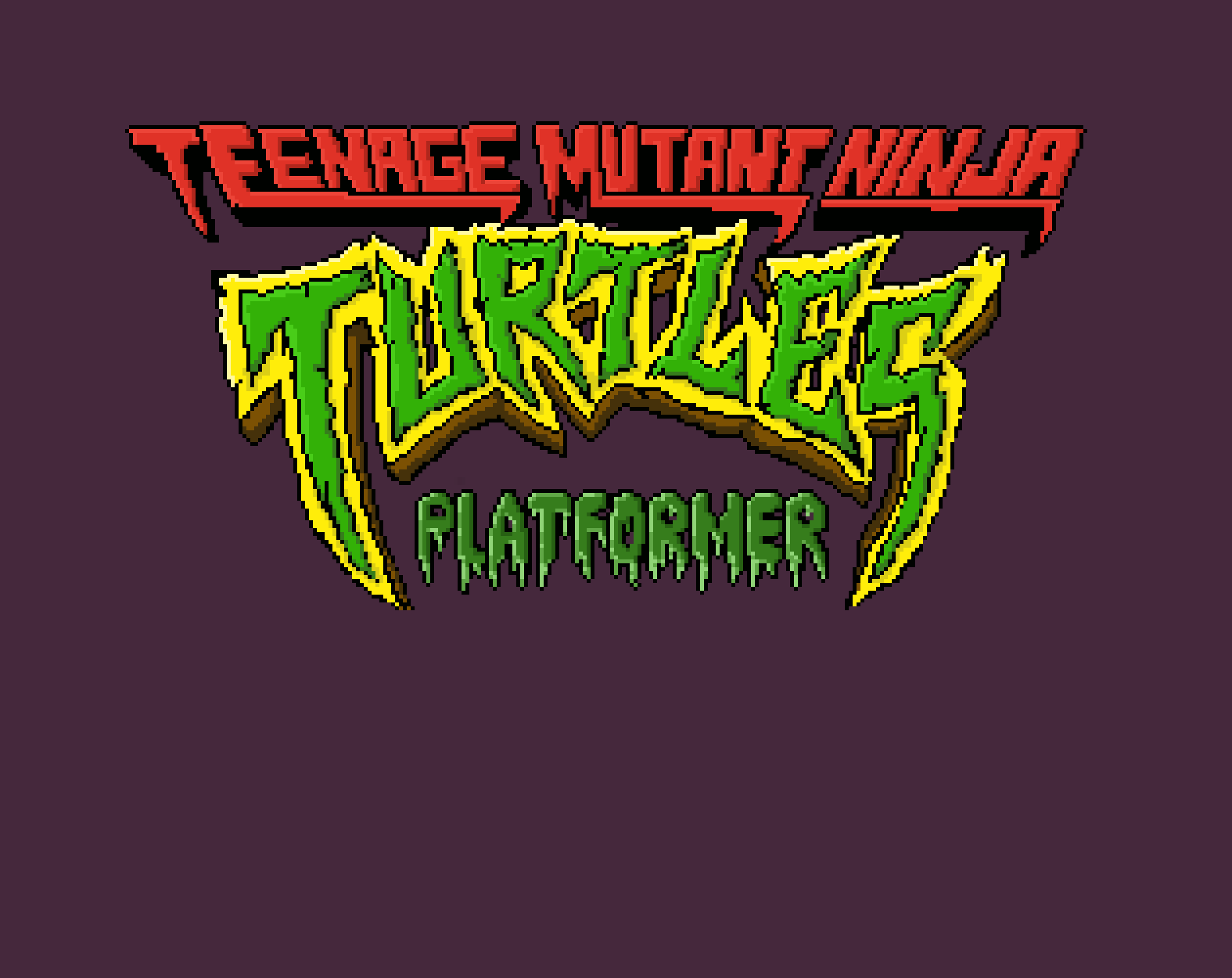 Ninja Turtles Platformer by ManancialGD, dev2000, Martim Vicente