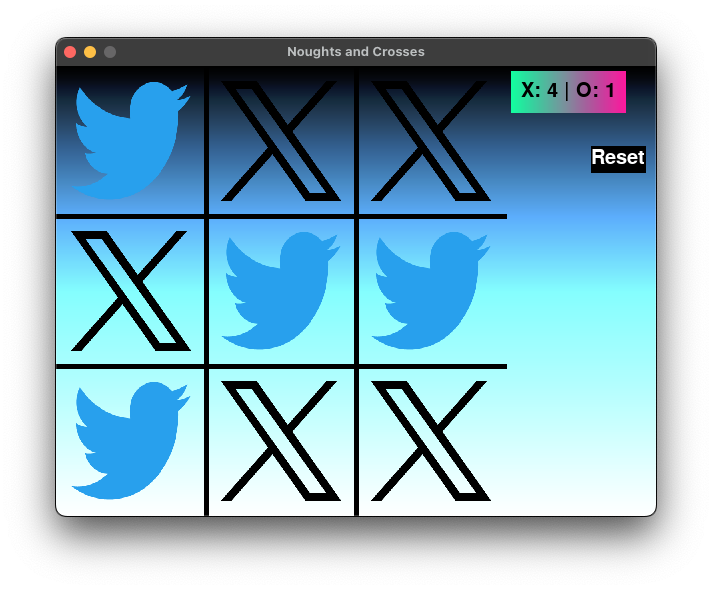 Noughts and Crosses (Tic-Tac-Toe) by Dor