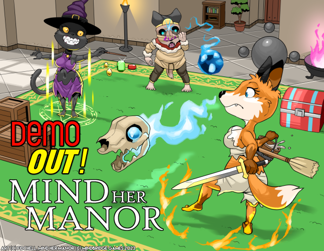 Beta Demo 1.1 Released - Mind Her Manor by Fidchell