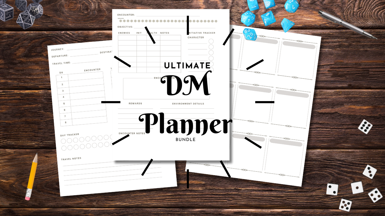 Ultimate DM Bundle - 10 Unique Templates by GMsAssistant Ultimate DM Bundle - 10 Unique Templates by GMsAssistant