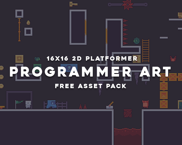 16x16 Programmer Art [FREE] by Patrik Arts
