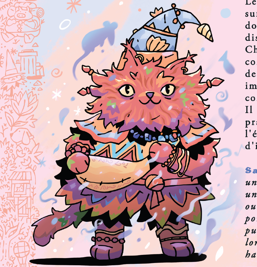 Chat-Mane - Enfance bonus pour Donjons & Chatons by Mori Drak