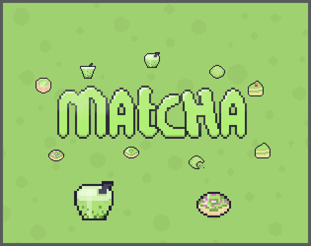Matcha pixel art by BlackCatCode