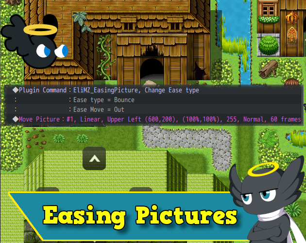 Version 1.2.4 - Minor code changes - Hakuen Studio Easing Picture for RPG Maker MZ by Hakuen Studio