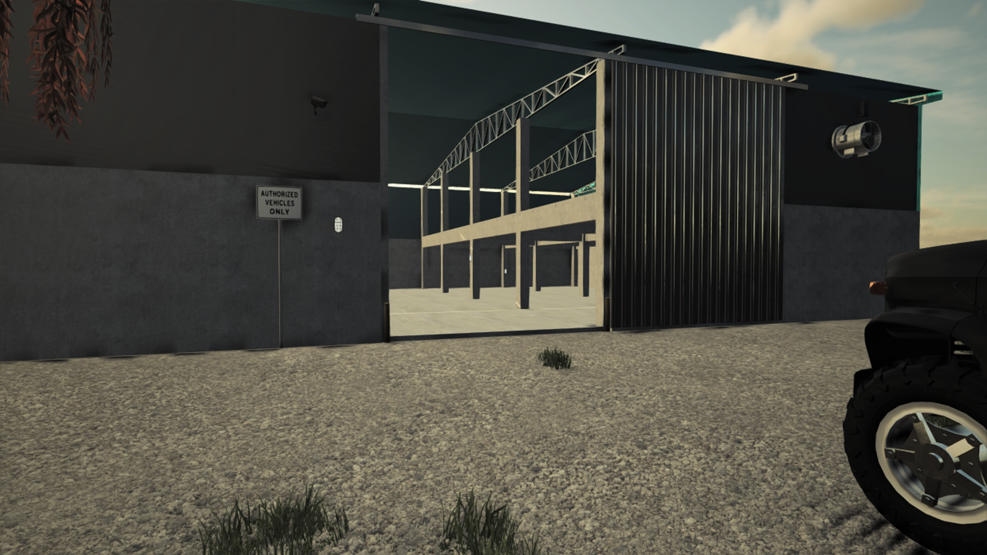 FS22 Open Storage Hangar by Newell_Gaming