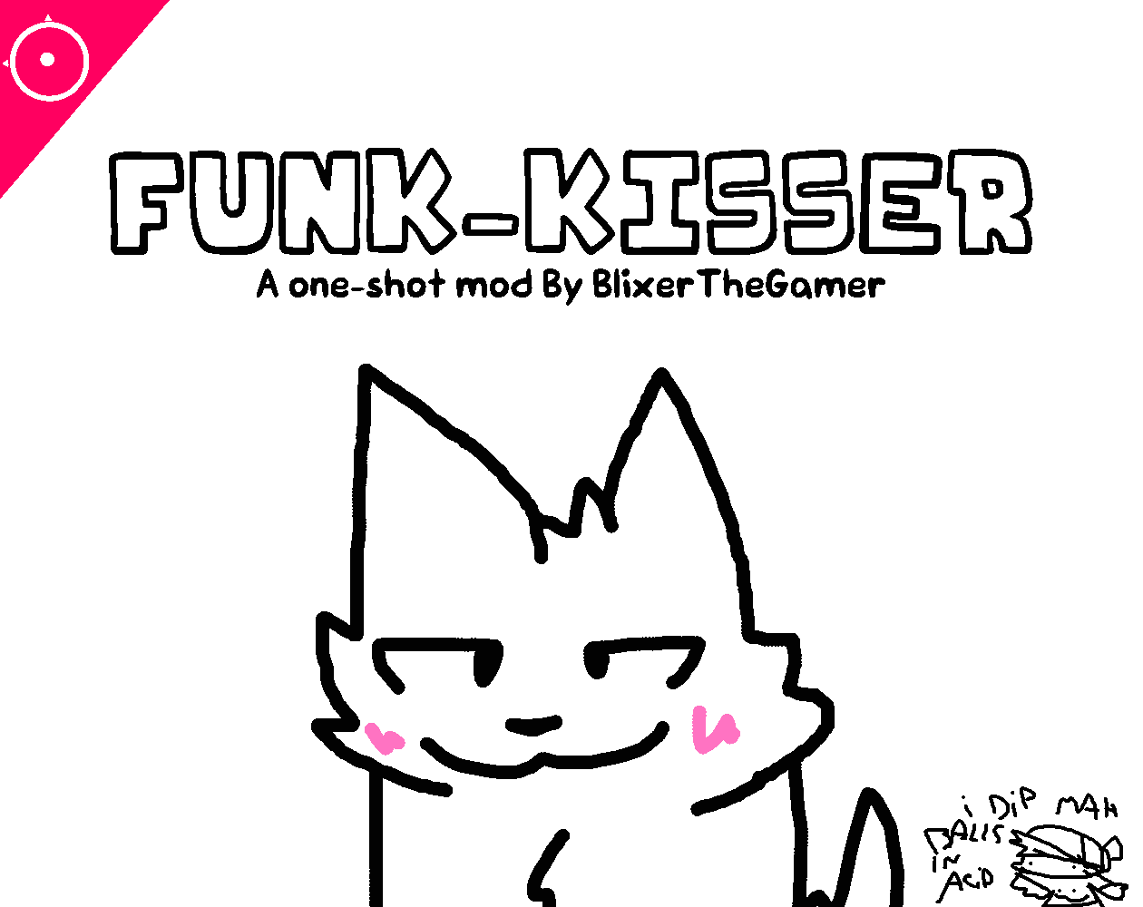 Funk-Kisser (FNF Mod - V1) by BlixerTheItchier (BTG Itch.io account)