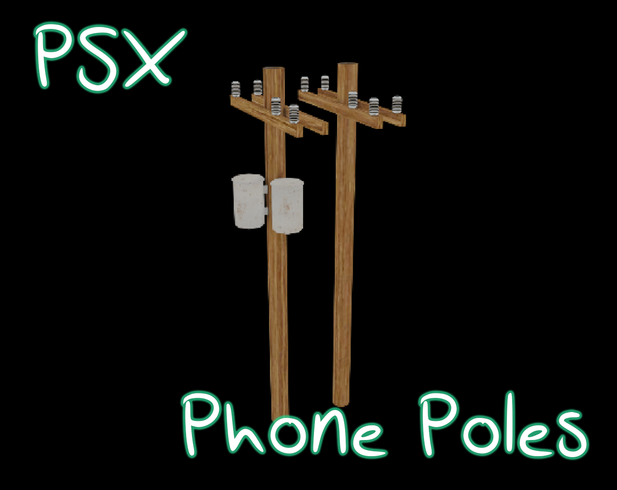 PSX Style Phone Poles by pomarf