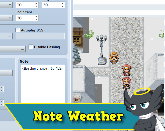 Hakuen Studio Note Weather RPG Maker MZ by Hakuen Studio
