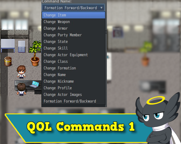 Hakuen Studio QoL Commands 1 for RPG Maker MZ by Hakuen Studio