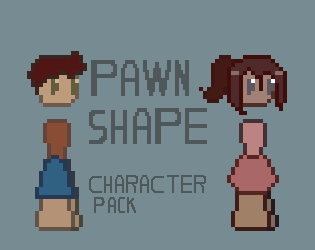 Pawn Shape Character Pack by TheRulerMeasure