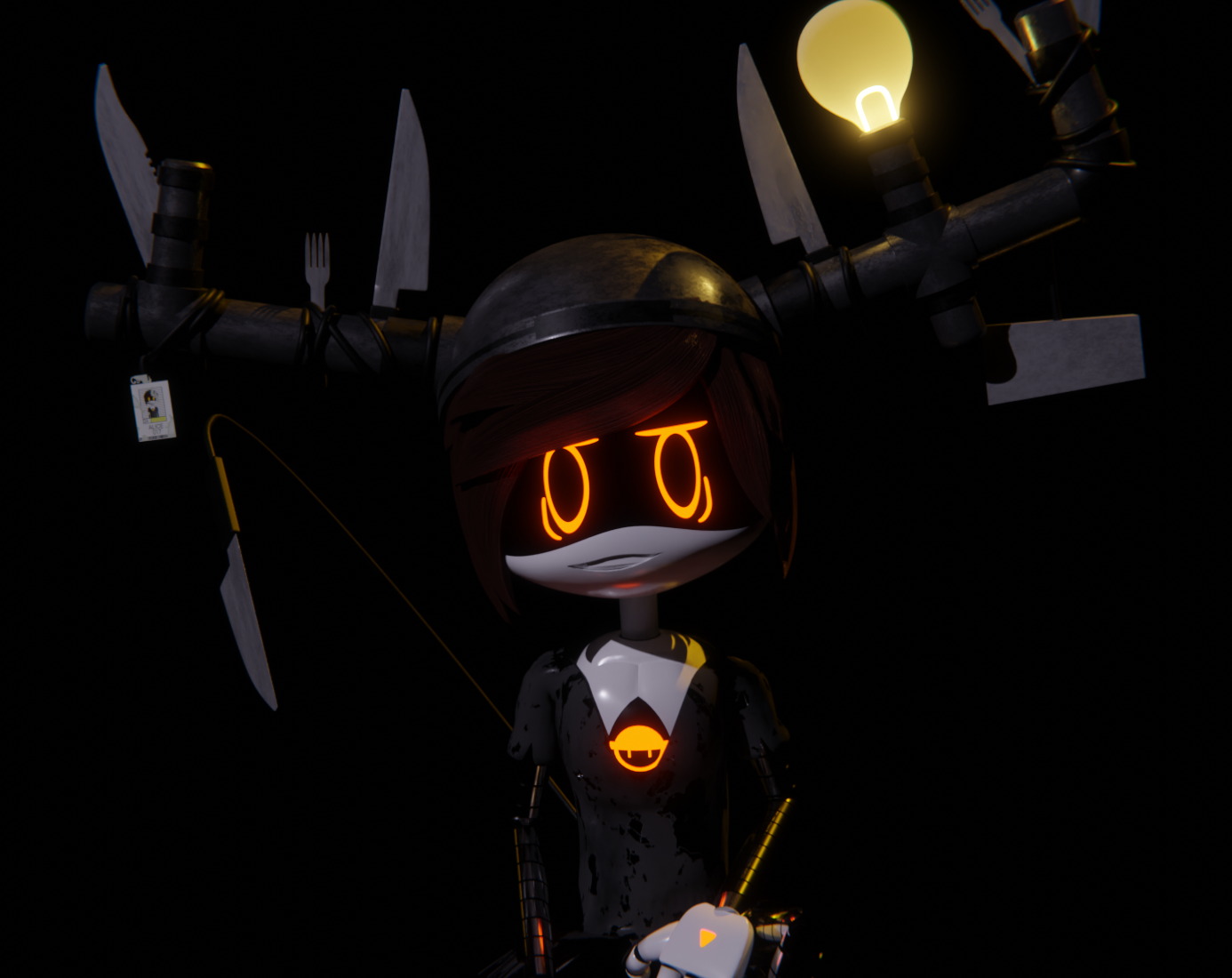 Alice Murder Drones model by Keeks_Q