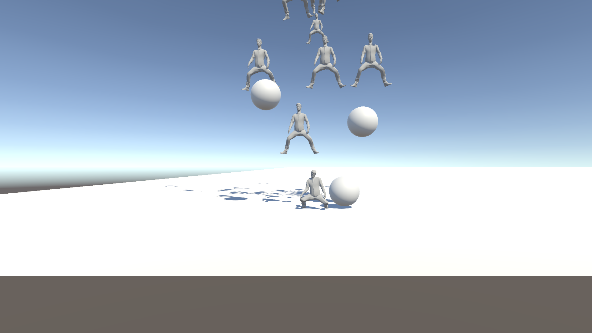 Unity ragdoll physics test by JACORE