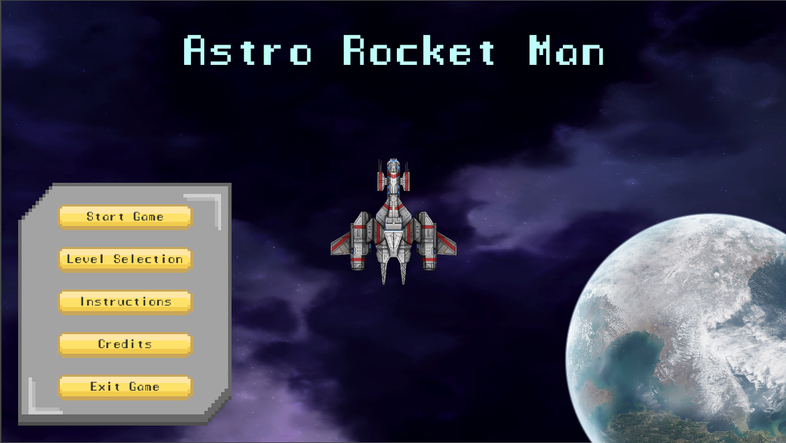 Astro Rocket Man by bryanecho