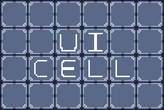 Pixel Art UI Cells by dustdfg