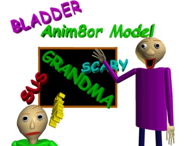 Bladder Anim8or 3D Model by NixiMania Games