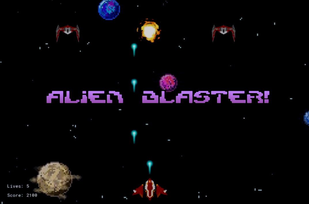 Alien Blaster! by JontheNerd