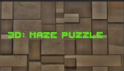 3D: Maze Puzzle by Radegast's lab Games