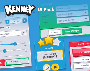 UI Pack by Kenney (Assets)