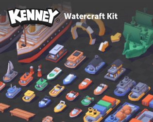 Watercraft Kit by Kenney (Assets)