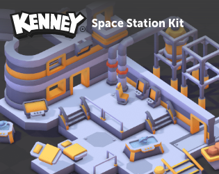 Space Station Kit by Kenney (Assets)