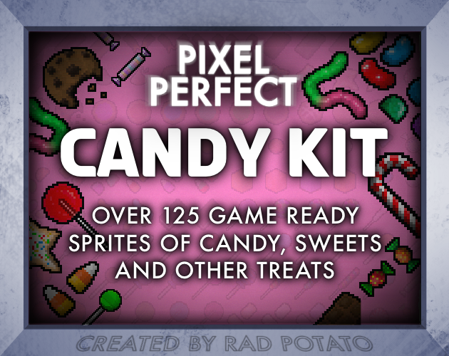 PIXEL PERFECT: CANDY KIT by Rad Potato