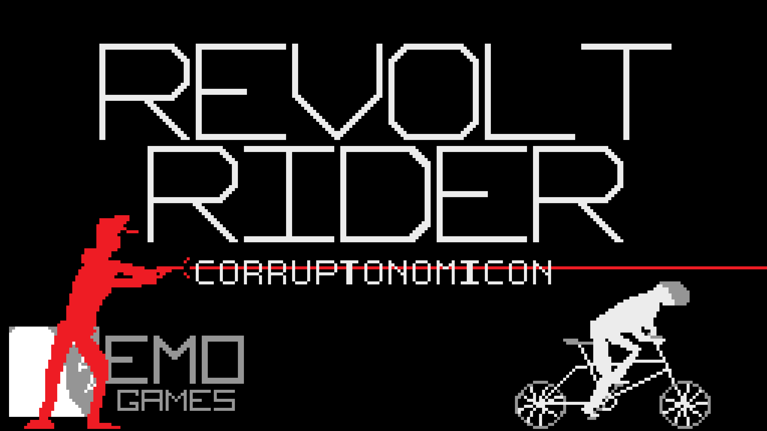 Revolt Rider: Corruptonomicon by Emo Games for Monkey Jam 2024 - itch.io